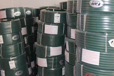 China Green Round Belts Polyurethane Drive Belt Transmission ROHS Approved for sale