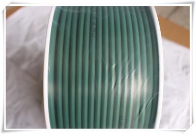 China Abrasion Resistant Polyurethane Round Belt Dark Green 85A - 90A for sale