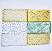 China Contemporary Chic Design Aluminum Veneer With Carved Pattern for sale