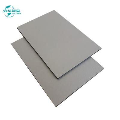China Customized Solid Color ACP with Fireproof Grade B1 PVDF Coating and Fireproof PE Core Layer for sale