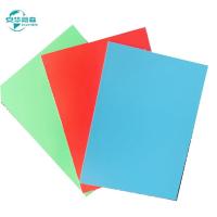China Solid Color ACP with 0.06 to 0.50mm Aluminum Thickness and Fireproof Mineral Core for Anti-Static and Fireproof Construction for sale