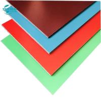 China 2440mm Length Solid Color ACP with Roll Coating and 3/4/5/6mm Panel Thickness for sale