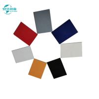 China Solid Color ACP Aluminum Composite Panel 1220mm X 2440mm Fireproof Mineral Core TUV Certified for sale