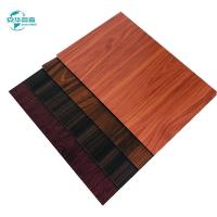 China 1220mm Wood Grain Aluminum Composite Panel Sheet Excellent Weather Resistance 4mm for sale