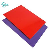 China Glossy Finish PVDF / PE 1 4 Aluminum Composite Panel For Decoration And Facade for sale