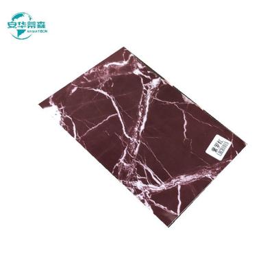 China PVDF Coating Marble Grain ACP Panels Easy Installation 1220mm Width Designed for Durable and Aesthetic Exterior Wall Cladding Solutions for sale