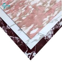 China ISO9001 Certified Marble Grain ACP with High Impact Resistance and PVDF & PE Coating for Durable Wall Panels for sale