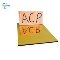 China Customized PVDF / PE Coated Mirror ACP Sheets 1220 X 2440mm 2-6mm for sale