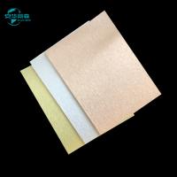 China Brushed ACP Aluminum Composite Panel with Easy To Clean And Maintain Standard Size 1220*2440mm and Brushed Surface Finish for sale