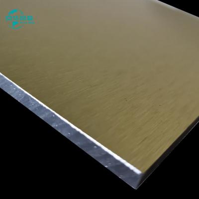 China Brushed ACP Panel with Brushed Surface Finish 15-Year Warranty and B1 Fire Rating for Modern Facades for sale