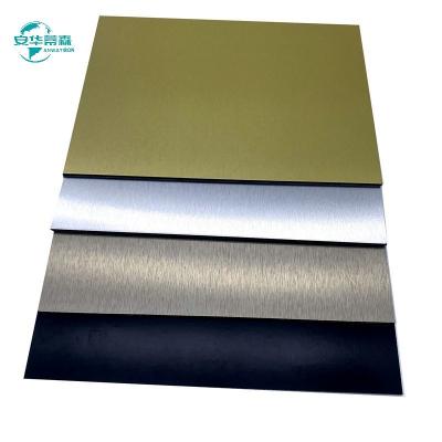 China PVDF Coating Brushed ACP Perfect Combination For Exterior Wall Cladding for sale