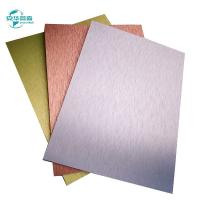 China Brushed ACP Panel with Brushed Surface Finish 15-Year Warranty and B1 Fire Rating for Modern Facades for sale