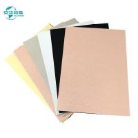 China Variety Of Metallic And Custom Colors Brushed ACP Construction Materials Ideal Choice For Sustainable And Energy Building Solutions for sale