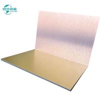 China Brushed Finish Aluminum Composite Panel with B1 Fire Rating and 2440mm Length for Modular Construction for sale