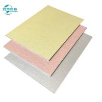 China Brushed Finish Aluminum Composite Panel with B1 Fire Rating and 2440mm Length for Modular Construction for sale