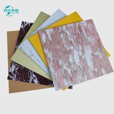 China 3mm PVDF PE Glossy Aluminum Composite Panel for Facade for sale