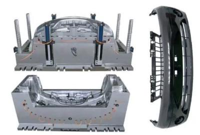 China Plastic Injection Mold Base , Large Car Bumper Mold With Polishing for sale