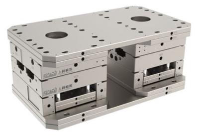China 2 Shots Injection Plastic Mold Base Precision Dimension Rotable for sale