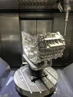 China Precision Aluminum CNC Machining Parts, 5 axis CNC machining part of transmission case for sale