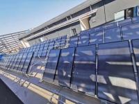 China FPC-01 Titanium Blue Coated Solar Thermal Panel Flat Plate Solar Collector for Water Heating for sale