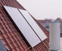 China 87psi Flat Collector Separated Pressurized Solar Water Heating Heater Customization for sale