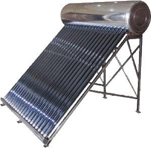 China 50-500L Evacuated Tube Stainless Steel Solar Hot Water Geyser with Outer Tank Material for sale