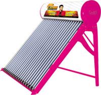 China Glass Vacuum Tube Collector Unpressurized Solar Water Heating System 200L CE Approval for sale