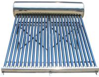 China Non-Pressure Solar Geyser Water Heater with 5TUBES-50TUBES and Stainless Steel Color for sale