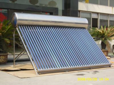 China 50L-500 Liter All Stainless Steel Unpressurized Solar Geyser Water Heater for Domestic for sale