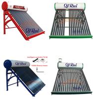 China 50L-500L Glass Vacuum Tube Solar Hot Water Heater with Direct / Open Loop Circulation for sale