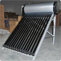 China Aluminium Frame Compact Low Pressure Solar Hot Water Heater with Optional Magnesium Rod for sale