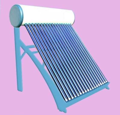 China Black Color Steel Bracket Unpressurized Water Solar Heating Cnp-58 for Indian Market for sale