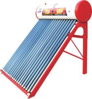 China Glass Vacuum Tube Collector Cnp-58 Galvanized Steel Non-Pressure Solar Water Heater for sale