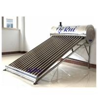 China 8tube-50tube Heating System Vacuum Tube Solar Hot Water Heater for Eco-Friendly Living for sale
