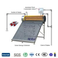 China 240L Best Home Integrated Solar Water System with Glass Vacuum Tube Collector Components for sale
