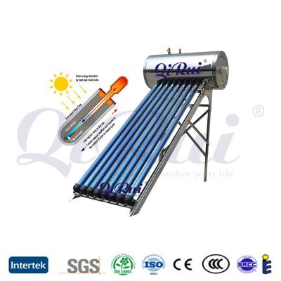 China Compact Type 100L 150L 200L 250L 300L Rooftop Passive Thermodynamic Water Heater for sale