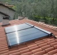 China Pressurized Solar Vacuum Tube Collector with Customized Request and Heat Pipe for sale