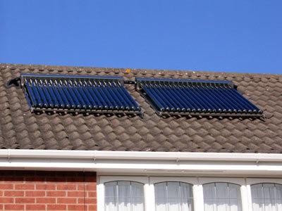 China Customization Roof Mounted Pressurized Solar Collector with Heat Pipe 14mm Condenser for sale