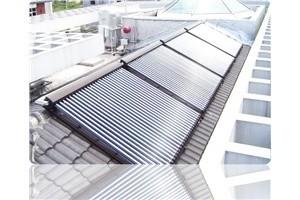 China Unpressurized Solar Hot Water Heating Project Glass Vacuum Tube Collector at Its Best for sale