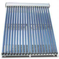China Anodized Aluminum Alloy Casing Solar Water Heater Collector with Solar Keymark En12975 for sale