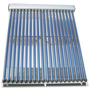China Anodized Aluminum Alloy Casing Solar Water Heater Collector with Solar Keymark En12975 for sale