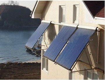 China SGS Certified Copper Pipe Solar Heating Collector for Durable Air Conditioning System for sale