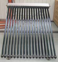 China Rock Wool Manifold Heat Pipe Vacuum Tube Solar Collector with SGS Certification for sale