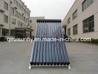 China Solar Thermal Collector with Solar Keymark and Anodized Aluminum Alloy Manifold Casing for sale