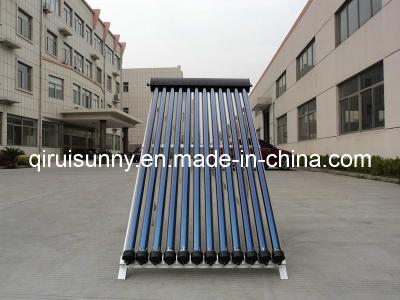 China Solar Thermal Collector with Solar Keymark and Anodized Aluminum Alloy Manifold Casing for sale