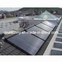 China Concentrating Solar Water Collector Featuring Anodized Aluminum Alloy Manifold Casing for sale