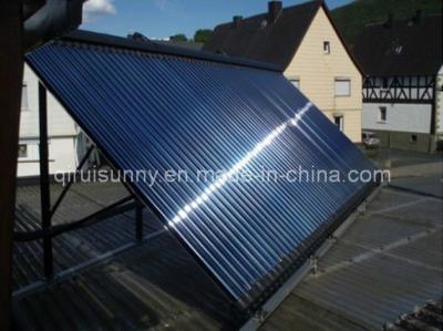 China Glass Vacuum Tube Heat Pipe Solar Balcony Collector with Pressurized Pipe Material for sale