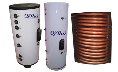 China Stainless Steel Interior Material 50L to 500L Solar Pressure Water Tank for Heat Pump for sale