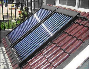 China Solar Keymark En12975 CE Pressure Solar Collector with Vacuum Tube Heat Pipe Manifold for sale