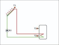 China Intelligent Solar Water Heater Sr208c WiFi Solar Collector Controller for Japan Plug for sale